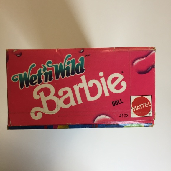 Mattel | Toys | Nib Vintage 98s Wet N Wild Barbie Doll | Poshmark